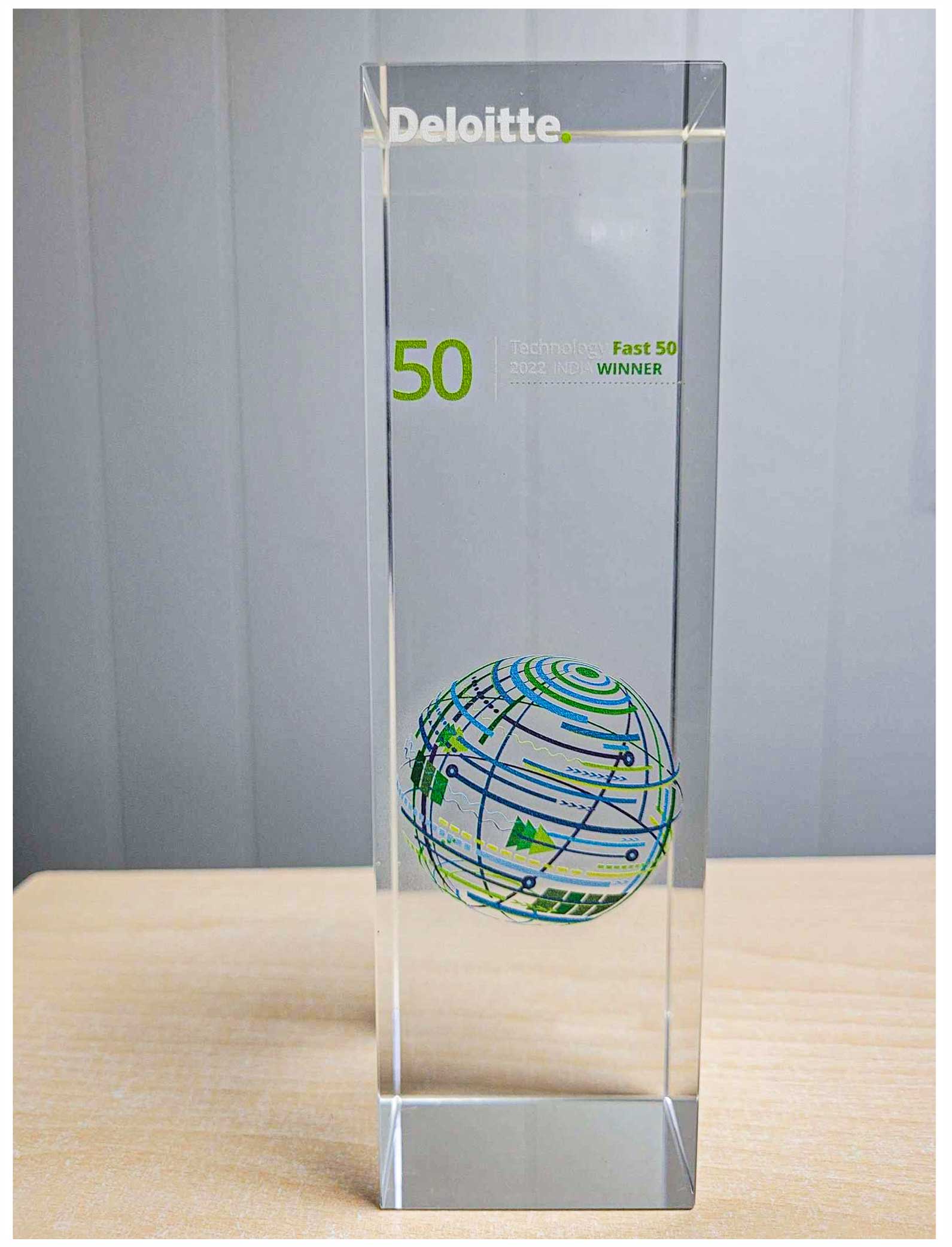 Clinched our 6th at Deloitte Tech Fast 50 India!